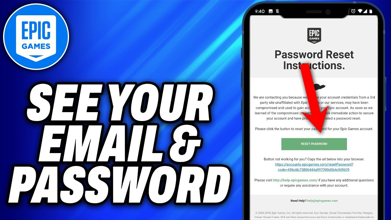 How To See Your Epic Games Email and Password (2025) - Easy Fix - YouTube