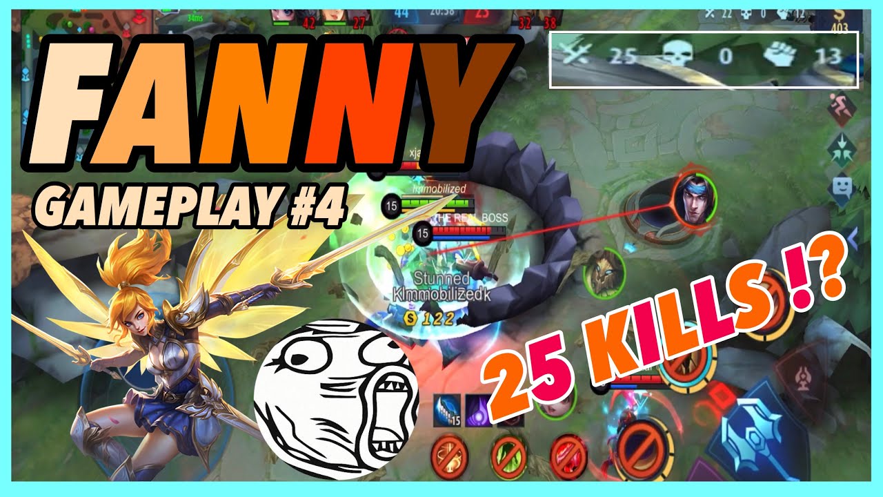 FANNY 25 KILLS!!! | MLBB - YouTube
