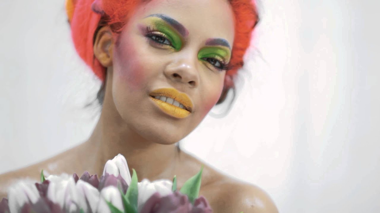 Backstage for the StarGazer Cosmetics shoot - YouTube