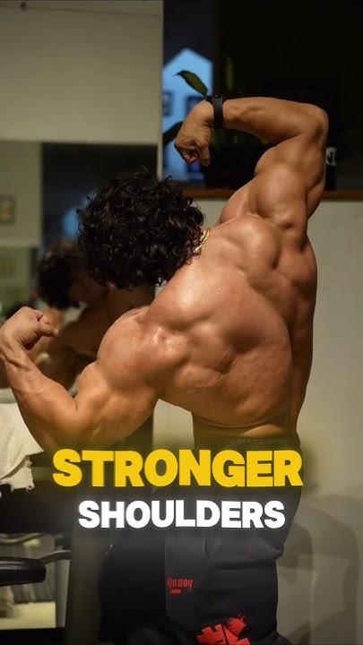 Best Shoulder Exercises for Bigger & Stronger Shoulders #ShoulderWorkout #Fitness - YouTube