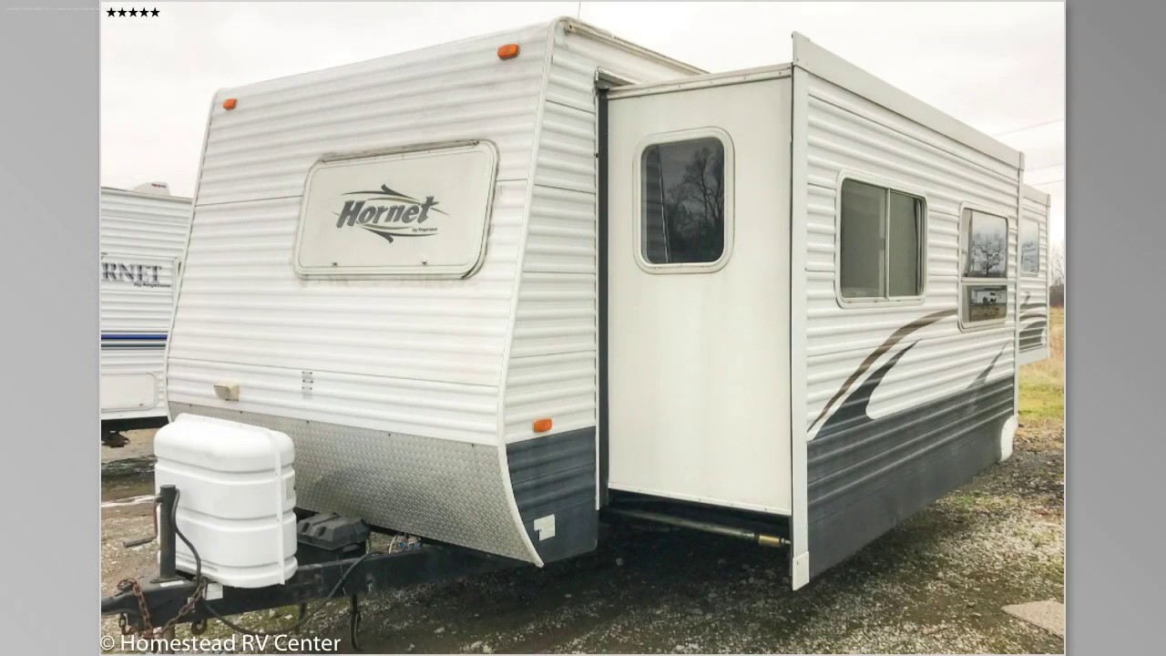 2007 KEYSTONE HORNET 27FLDS DOUBLE SLIDE TRAVEL TRAILER www.homesteadrv ...