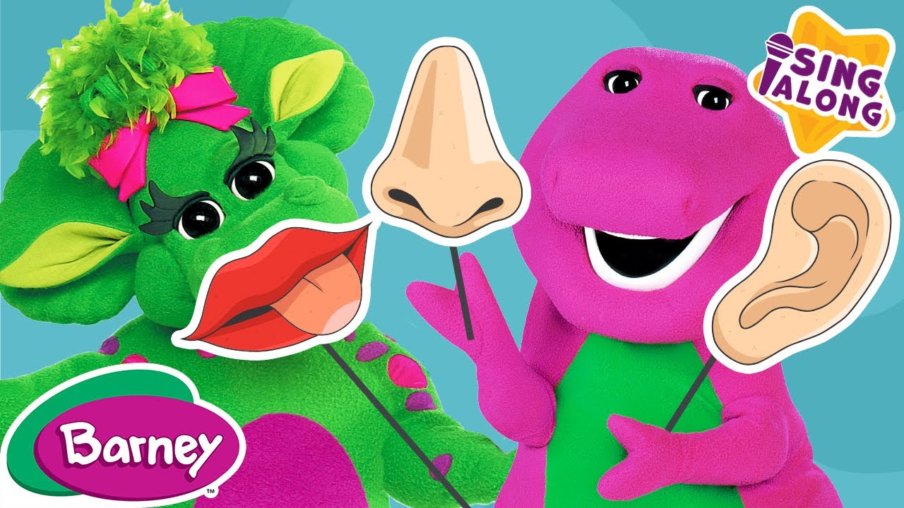 The Five Senses Song | Learning Body Parts for Kids | Barney Nursery ...