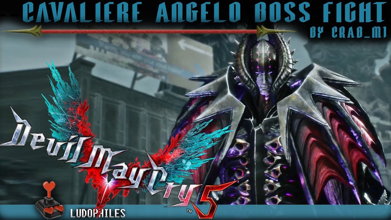 Devil May Cry 5 - Cavaliere Angelo Boss Fight - YouTube