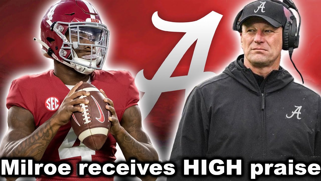 Alabama Football QB Jalen Milroe Receives HIGH Praise From UNLIKELY ...