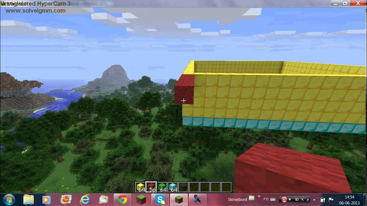 Minecraft: Flower House part 1 - YouTube