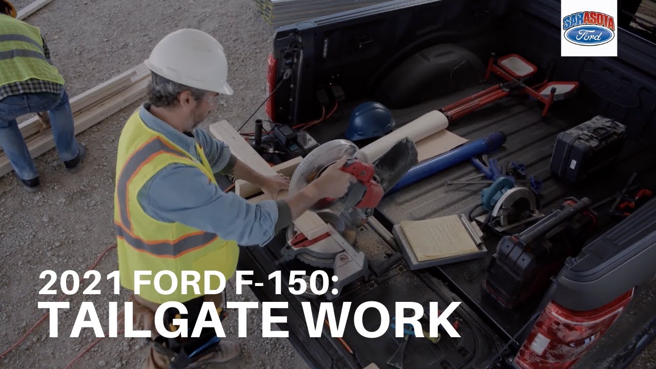 2021 Ford F-150: Tailgate Work Surface - YouTube