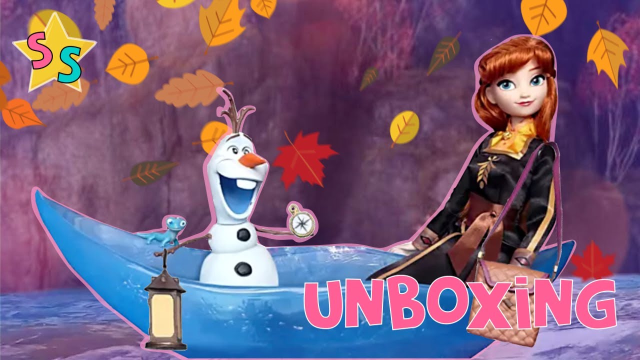 FROZEN 2 dolls Disney Store |🍁 Anna adventure play set|⭐ Doll stop ...