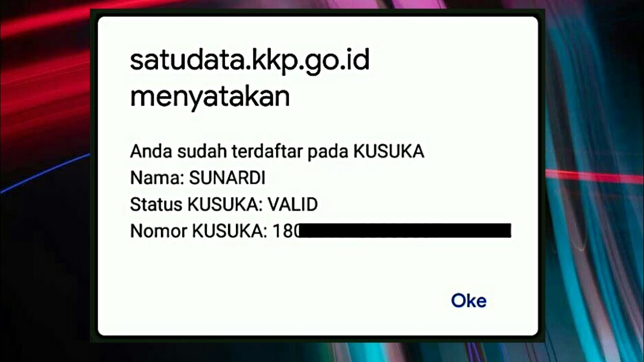 CARA CEK KARTU KUSUKA KKP bagi pelaku usaha perikanan - YouTube