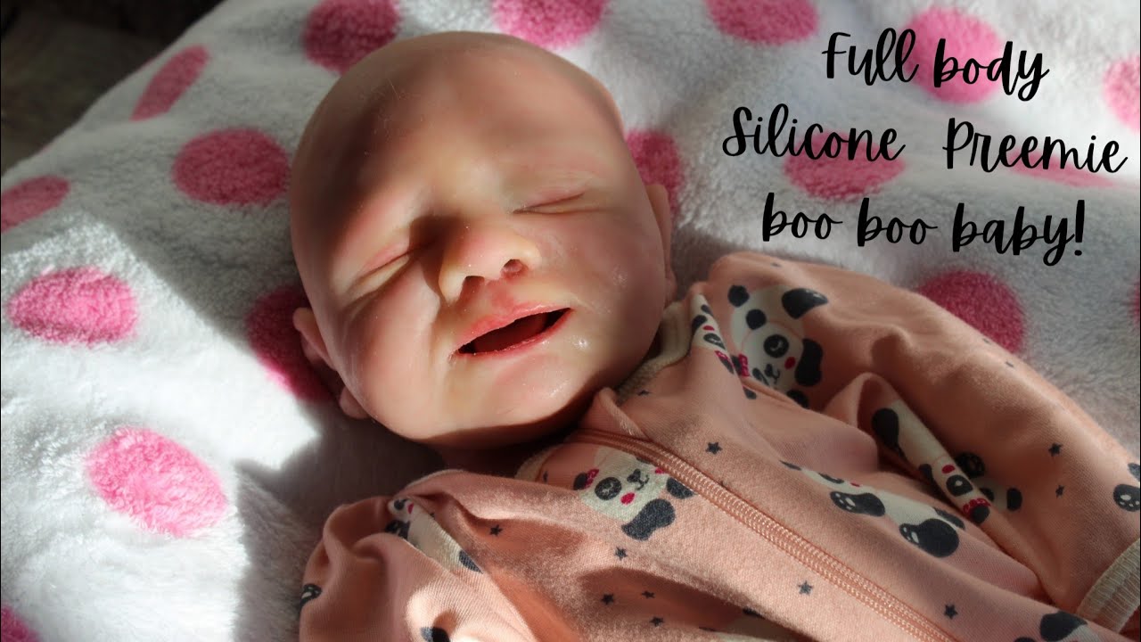 Full Body Silicone Preemie boo boo baby (For sale!) - YouTube