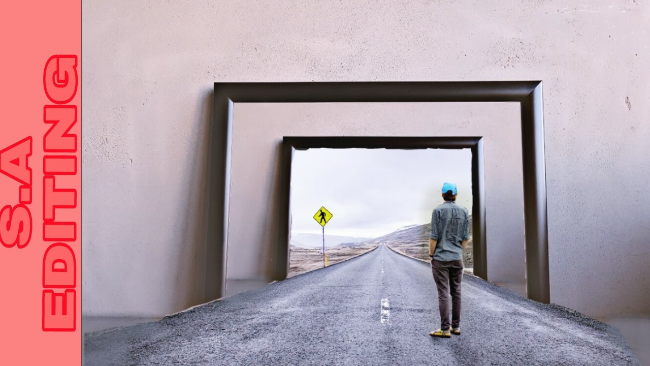 FRAME ILLUSION / PicsArt TUTORIAL - YouTube