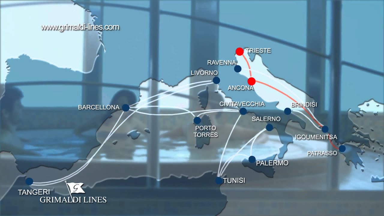 Spot 10" Grimaldi Lines 2014 - YouTube