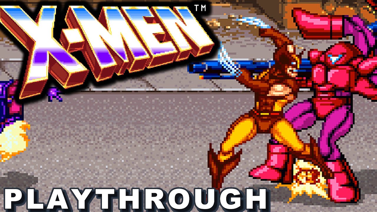 X-Men – Gameplay Playthrough [Arcade] - YouTube
