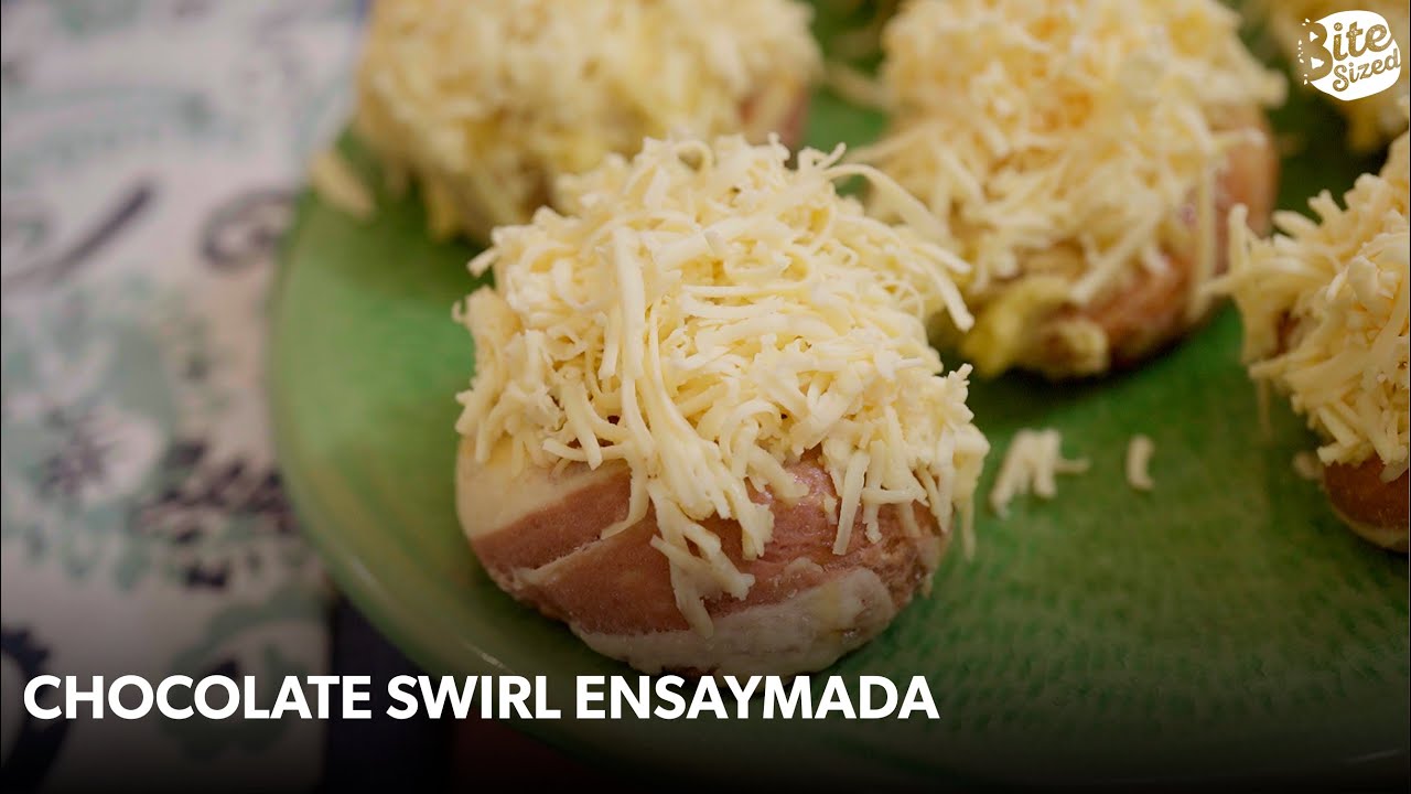 How To Make Chocolate Swirl Ensaymada | Sugary Sweet Filipino Bread ...