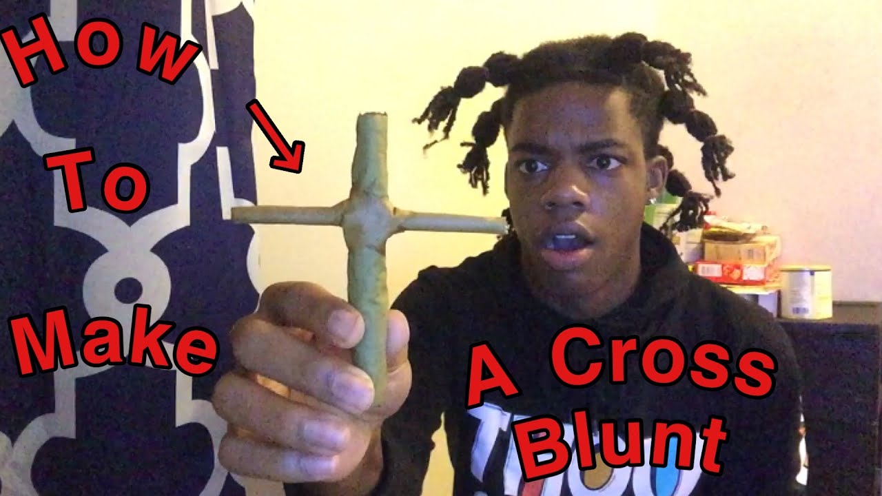 How To Roll A Cross ️ Blunt 🍃⛽️💨 - YouTube