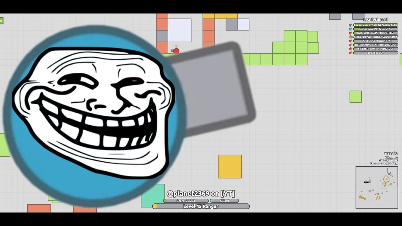 ARRAS.IO FUNNY MOMENTS - YouTube