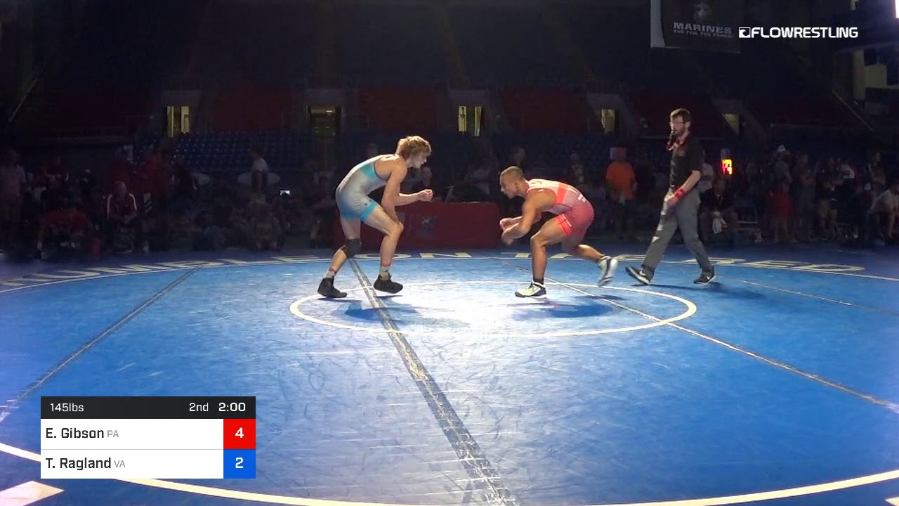 145 Lbs 7th Place Erik Gibson Pennsylvania Vs Travis Ragland Virginia ...