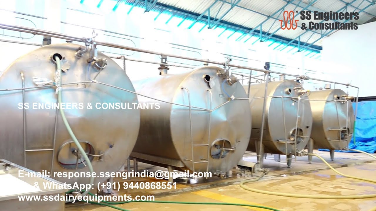 Milk Processing Plant 🥛 | Dairy industry - YouTube