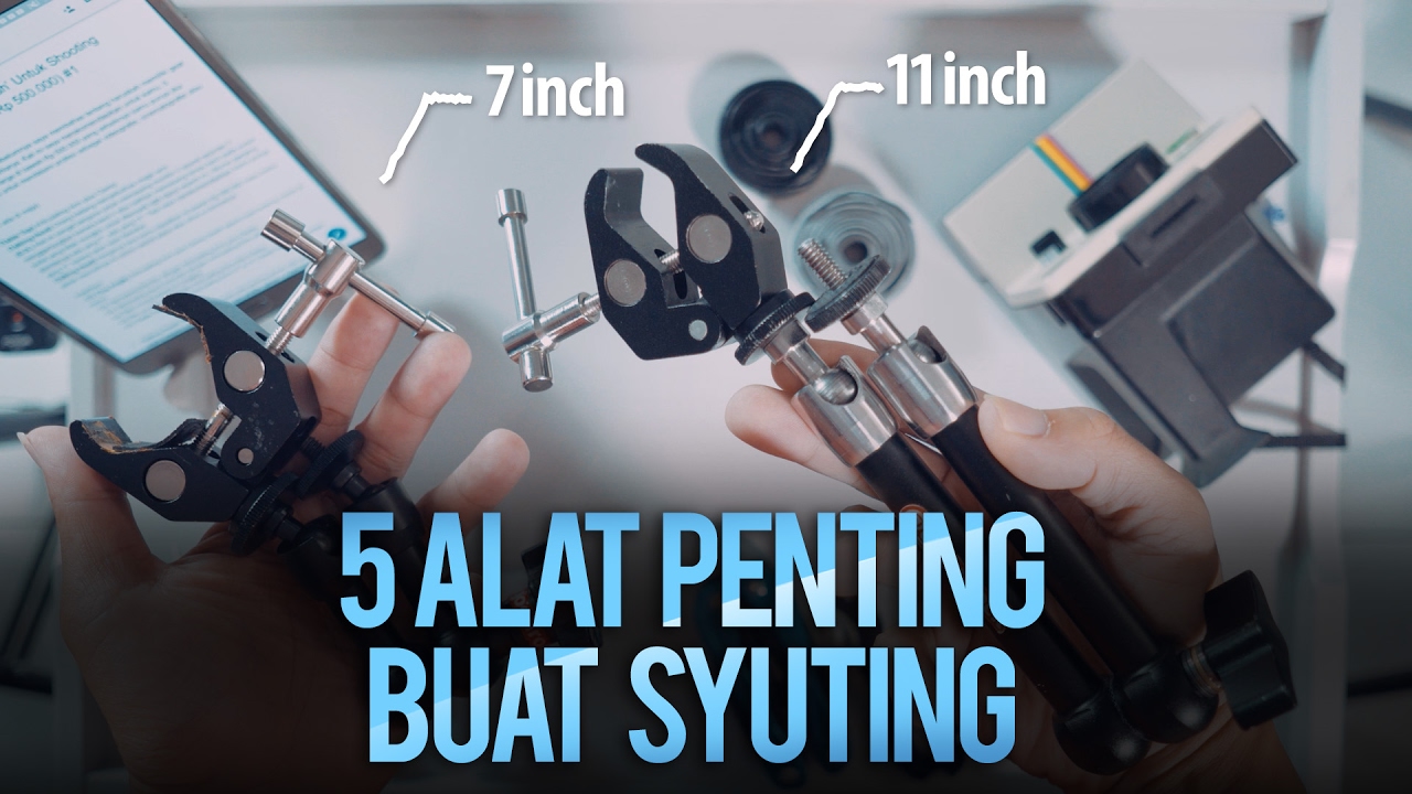 5 Alat Penting Untuk Syuting #1 Edisi Under Rp500.000 - YouTube