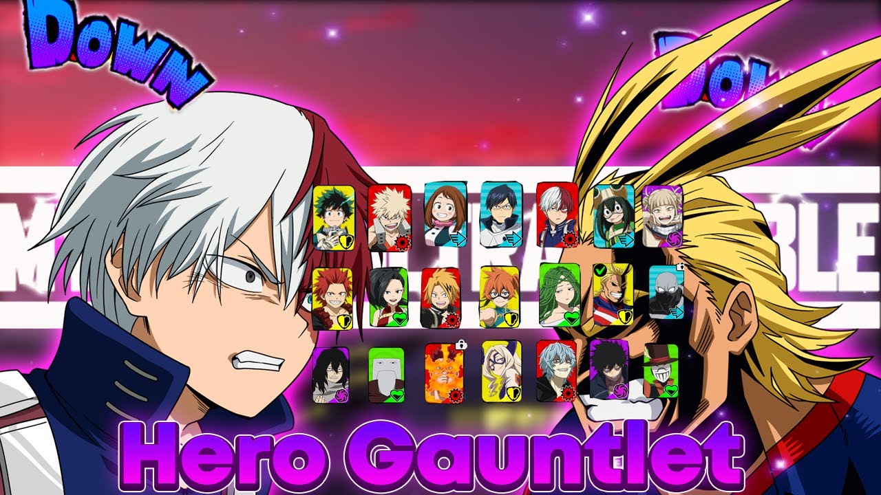 The Hero Gauntlet Is The HARDEST Challenge In My Hero Ultra Rumble ...