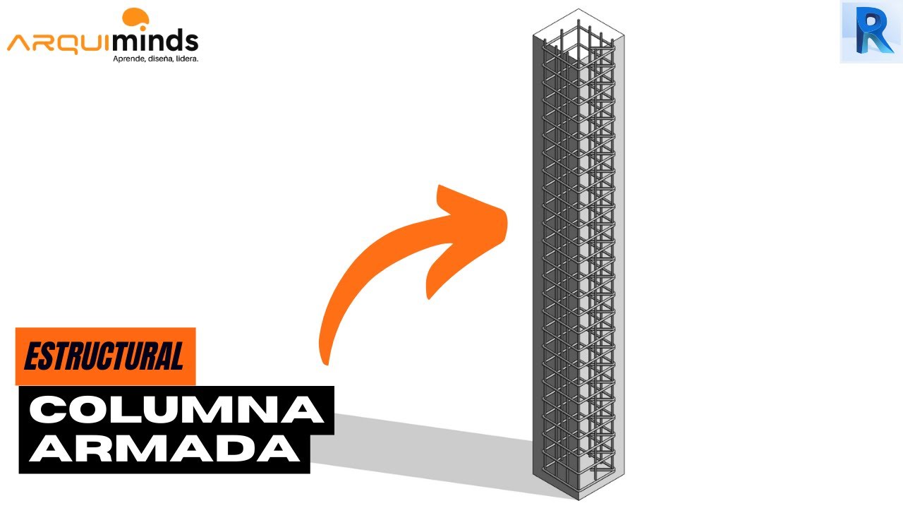 APRENDE a MODELAR acero en una COLUMNA en revit - YouTube