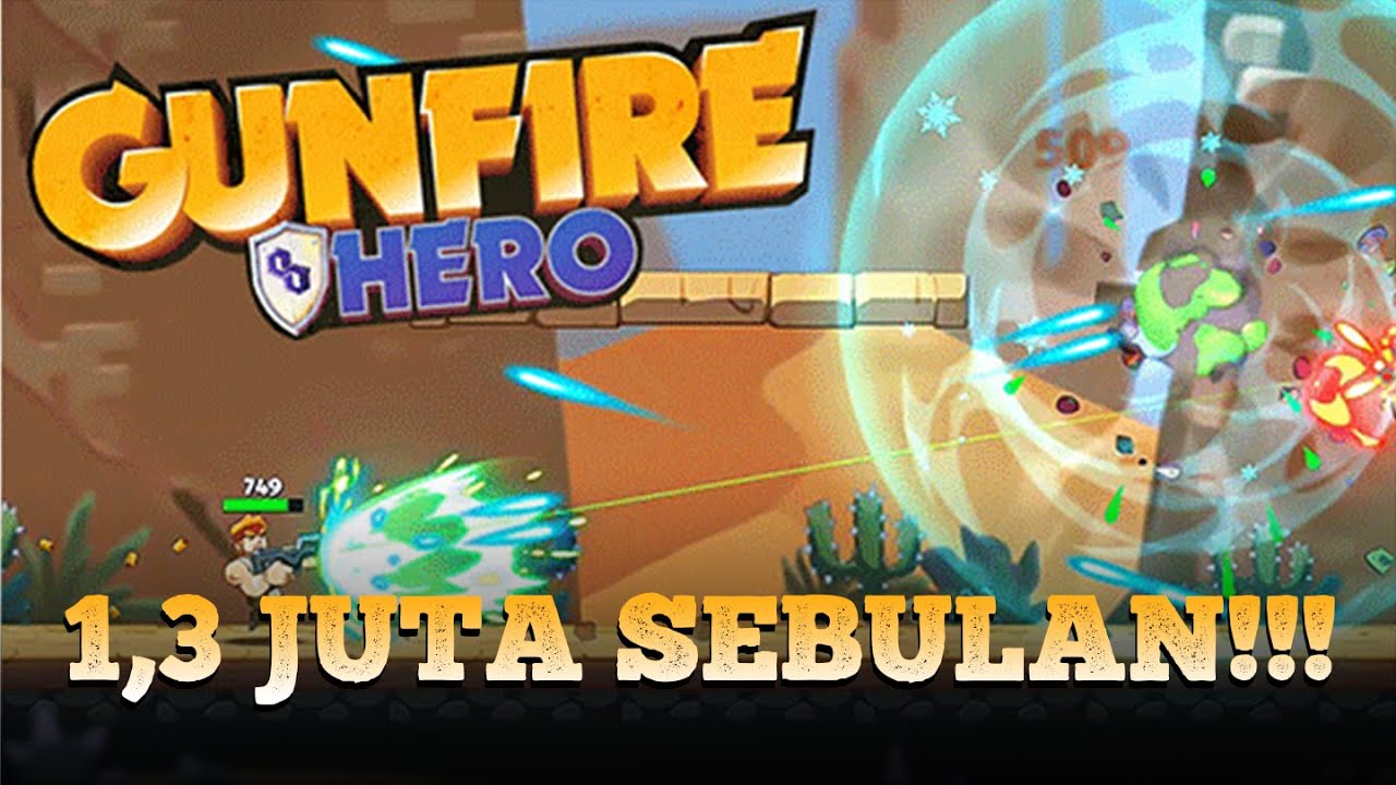 CUAN 1,3 JUTA MAIN GUNFIRE HERO! 5 Game NFT Casual Gratis 2022! - YouTube