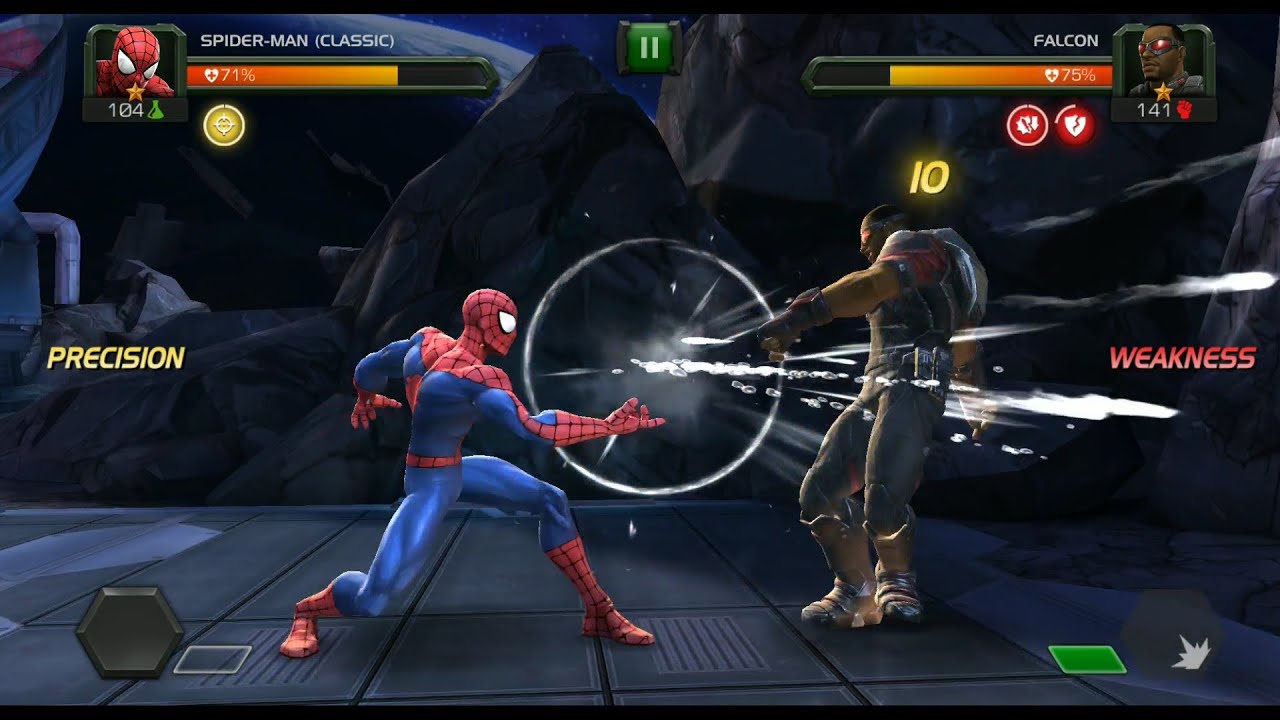 Spiderman Vs Falcon : MARVEL - YouTube
