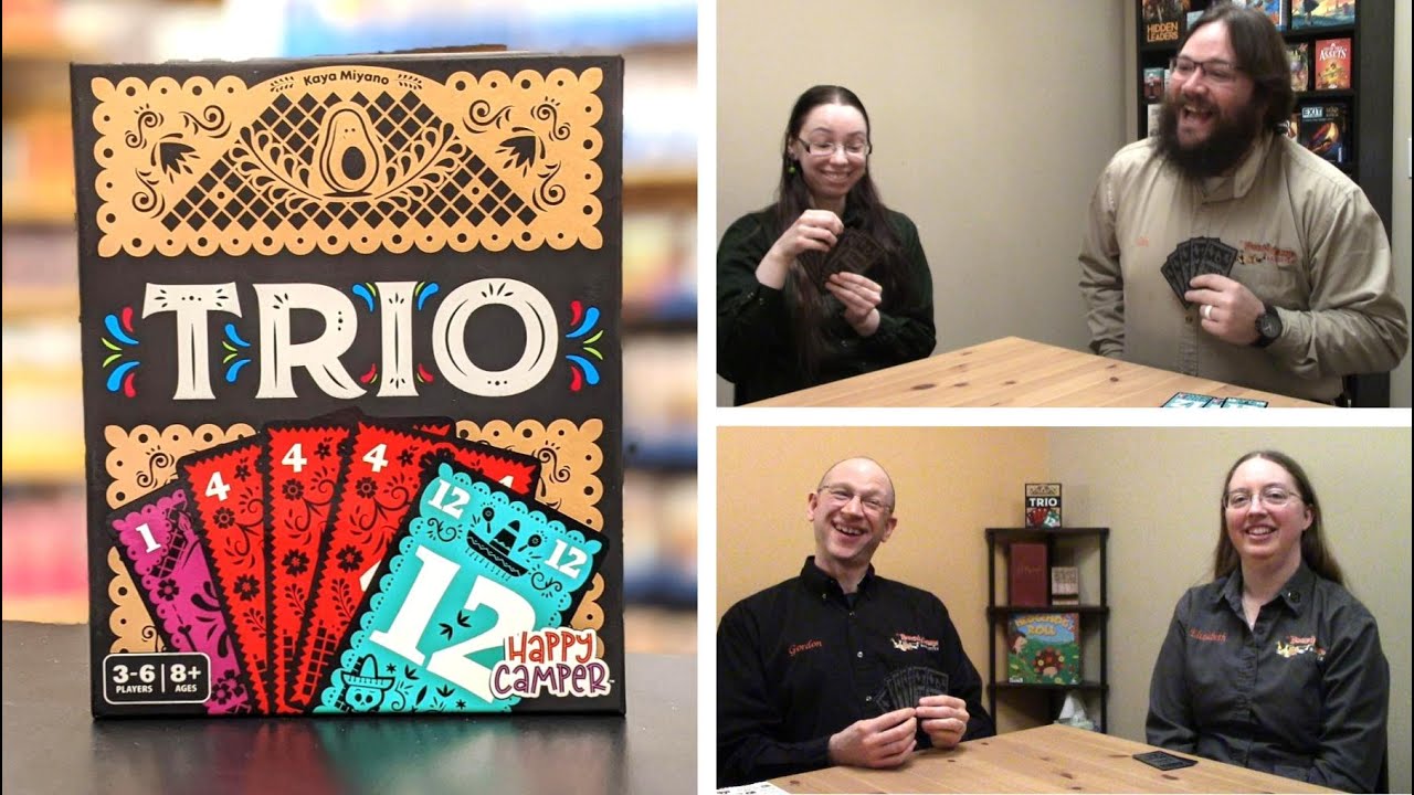 TRIO Card Game | Full Playthrough in 5 Minutes - YouTube