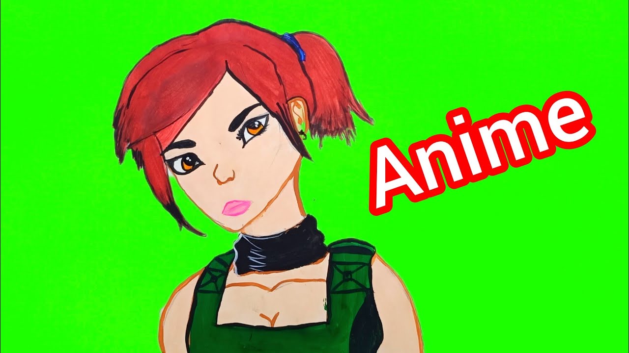 Anime cartoon drawing | Step By Step Drawing anime #drawing #art # ...