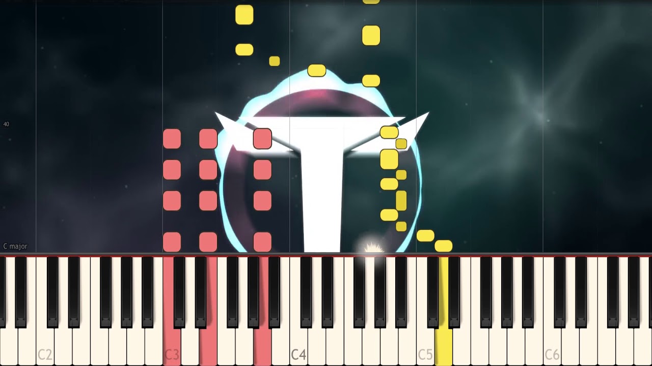 Teminite and Panda Eyes - Adventure Time Piano Tutorial Synthesia ...