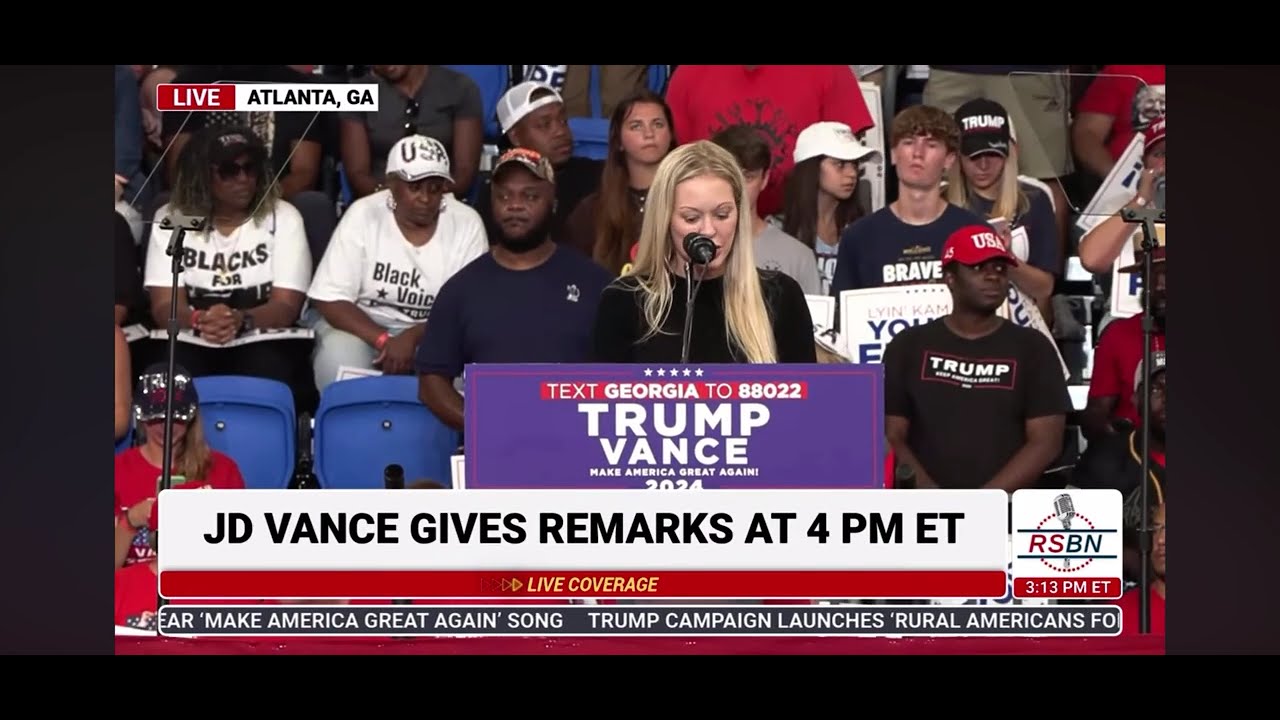 Trump Rally Atlanta , Georgia - YouTube