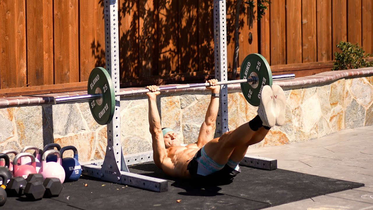 Barbell Leg Lowering - YouTube