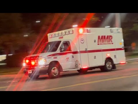 Saginaw MI MMR Ambulance 283 Responding (ALLERGIC REACTION) - YouTube