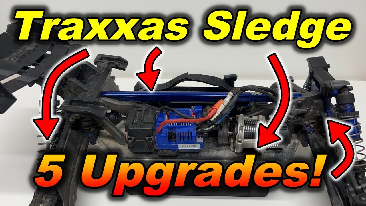 5 Best Upgrades - Traxxas Sledge - YouTube
