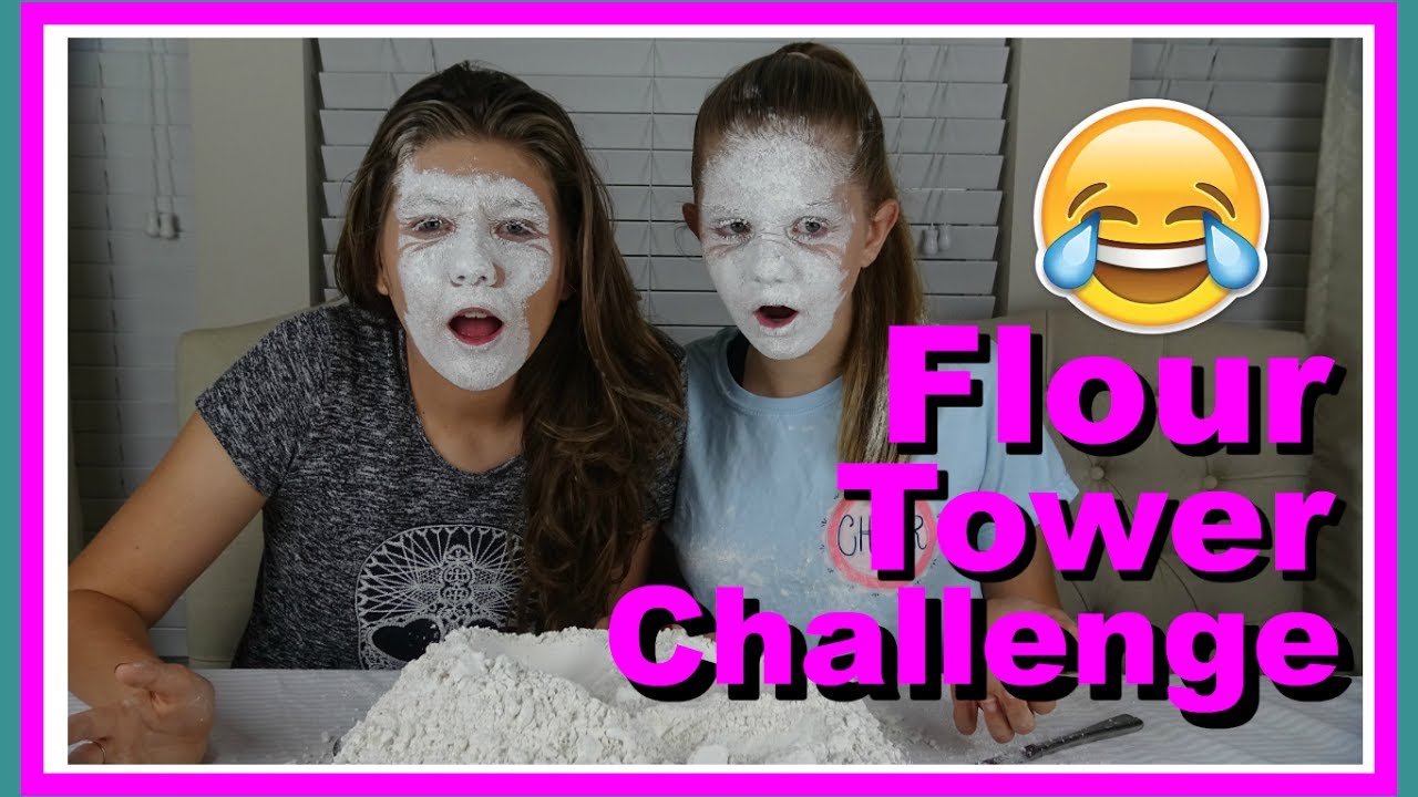 FLOUR TOWER CHALLENGE || Taylor & Vanessa - YouTube
