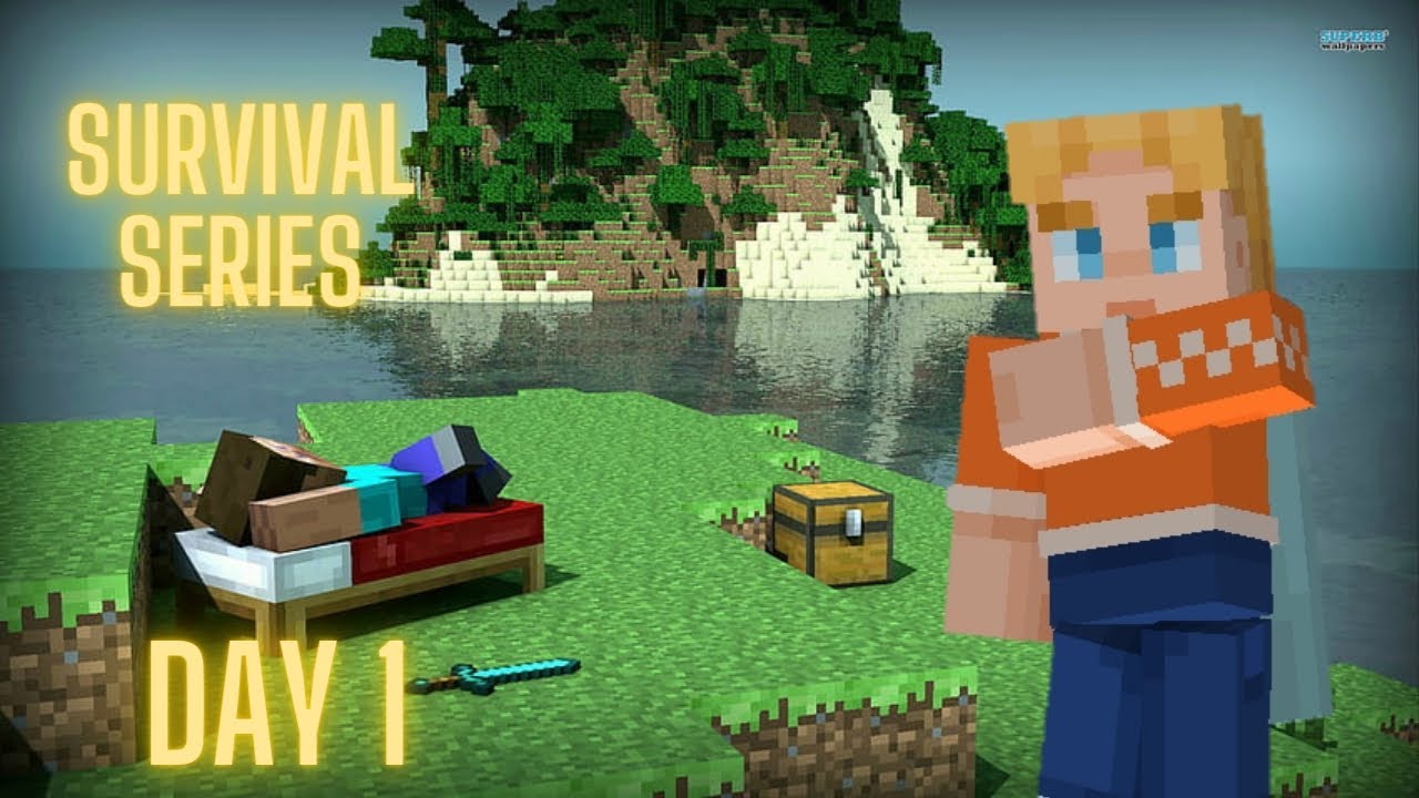 Minecraft Day 1 Survival: Crafting, Mining, and More! | GAMING ZONE # ...