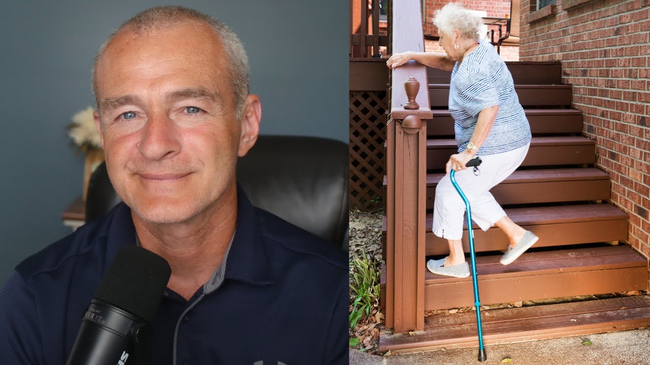Exercises to Help You Walk Down Stairs ️Forward⬅️ After Total Knee ...