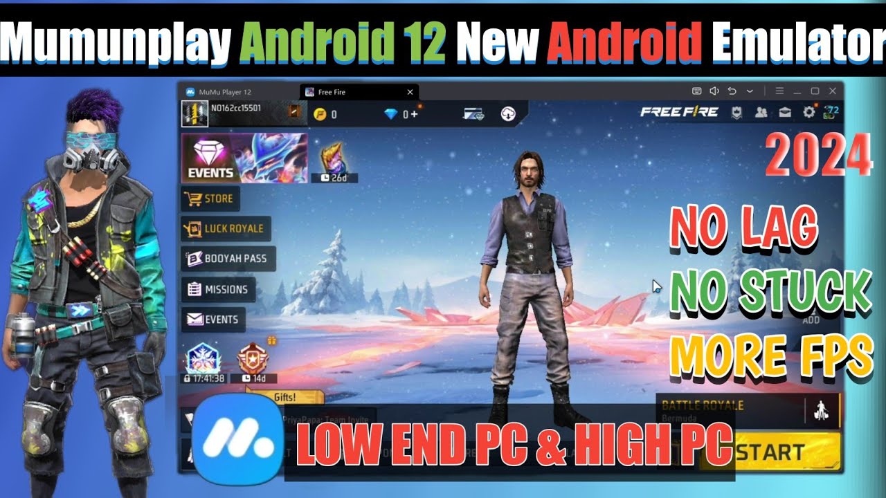 New Mumu Player12 Best Android Emulator For Low End Pc 2024 || Mumu ...