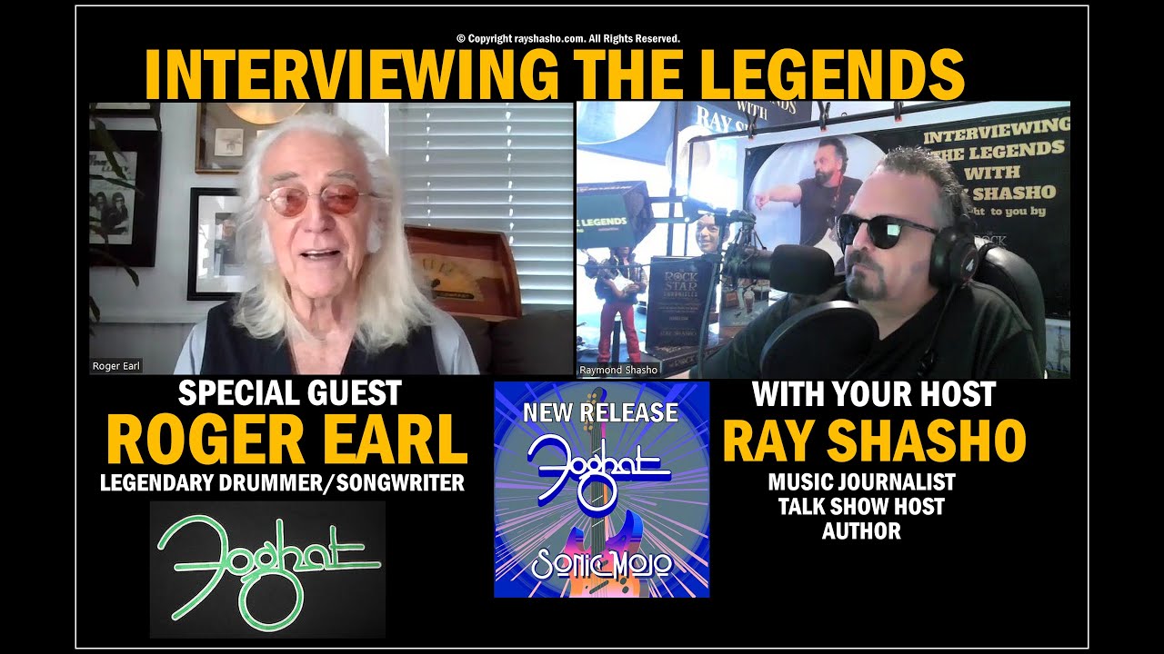 Roger Earl Foghat Legendary Drummer Talks 'Sonic Mojo' - YouTube