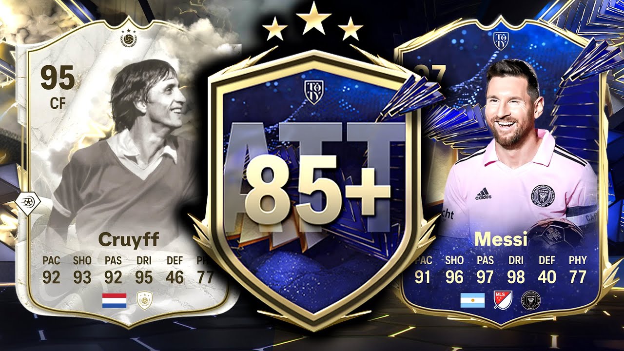 20x 88+ ICON PICKS & 85+ x3 ATTACKER PACKS! #EAFC24 - YouTube