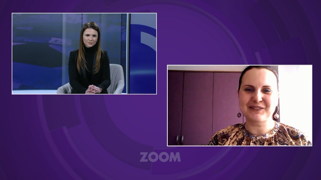 ZOOM 13.02.2023. Boris Podobnik (UGP) i Adrijana Cvrtila, zviždačica ...