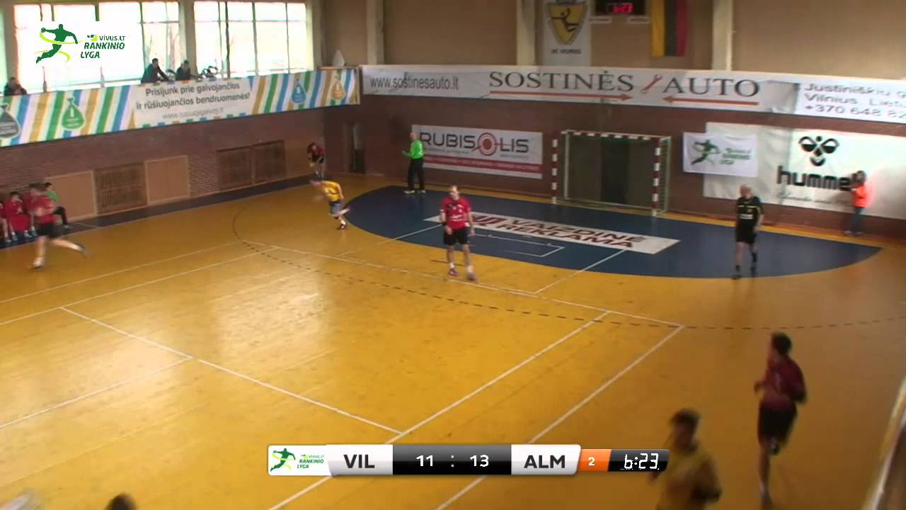 SportoTv.lt: Vivus.lt Rankinio lyga: Vilniaus "HC VILNIUS" - Alytaus ...