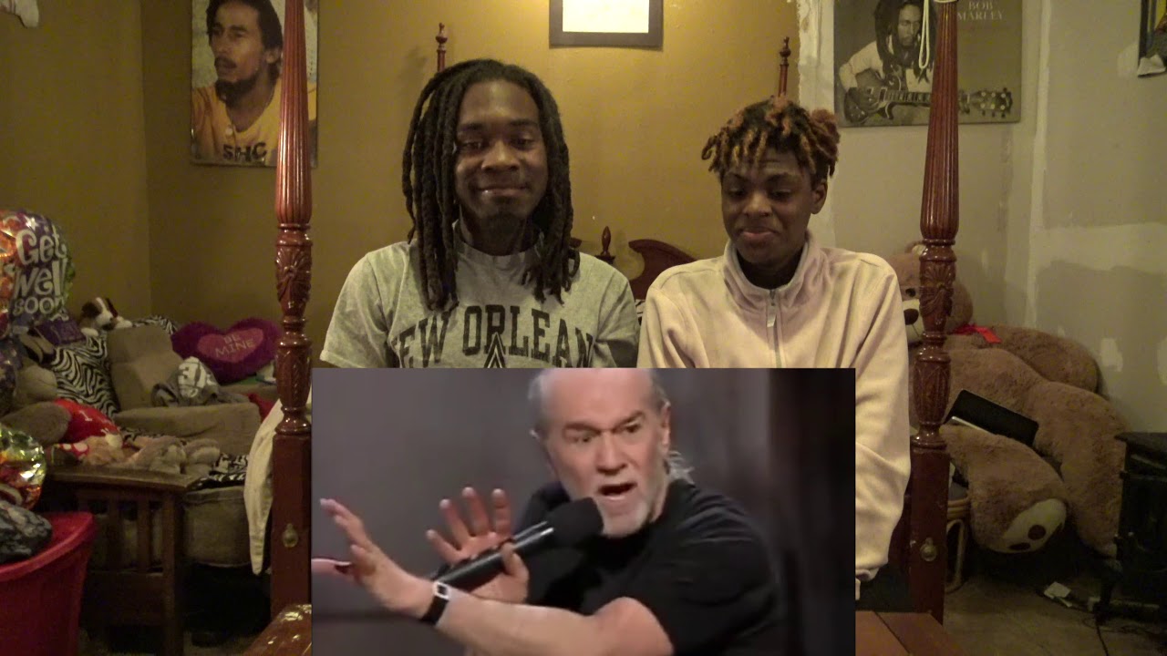 George Carlin - free floating hostility (BEST REACTION) - YouTube