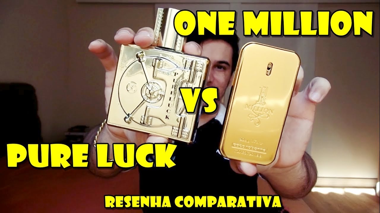ONE MILLION vs PURE LUCK - Será que esse perfume contratipo é bom ...
