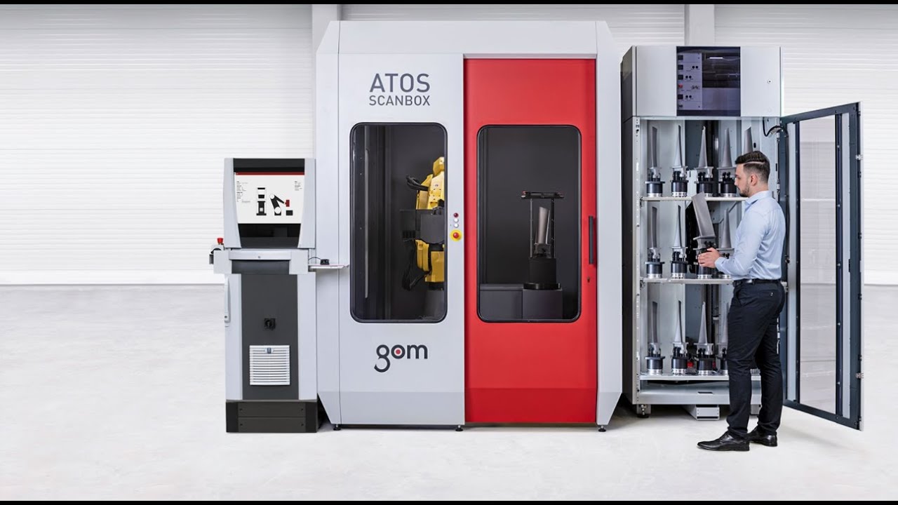 Batch Inspecting Aero Turbine Blades With Automated Metrology In The ...