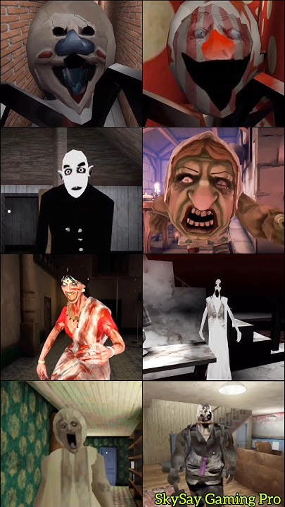 Spider Angelene Is Rod & Circus Mod Vs Nosferatu & Witch Cry Vs Kamla & Slendrina Vs Angelene Vs ...