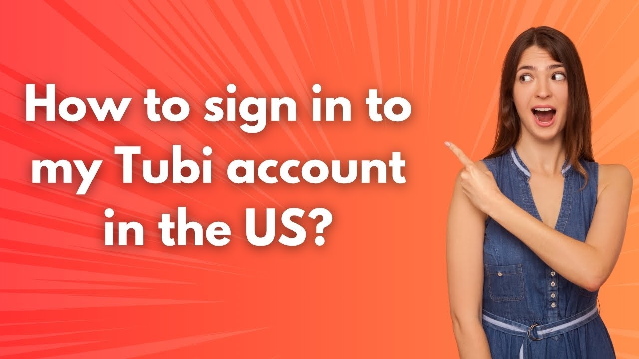 How to sign in to my Tubi account in the US ? - Step by Step - YouTube