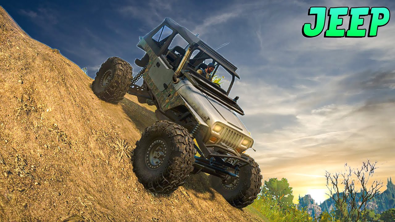 Extreme Jeep Climbing Challenge on Deadliest Mountain : Snowrunner ...