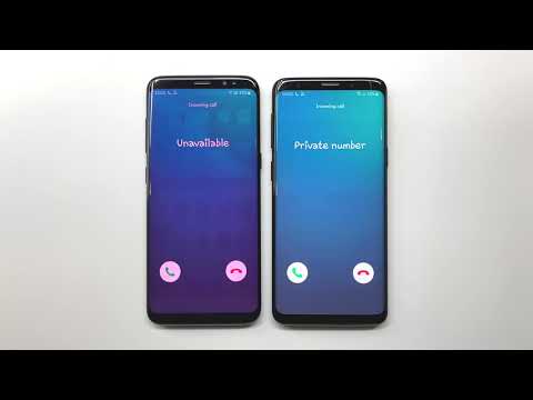 Samsung Galaxy S8 vs Galaxy S9 Unknown / Private Incoming Call Over the Horizon Ringtone