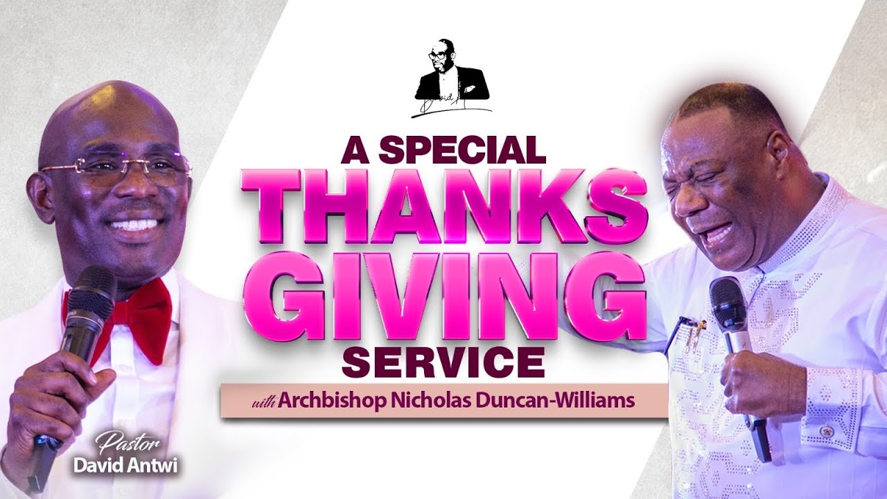 A Special Thanksgiving Sunday Service with Archbishop Nicholas Duncan ...
