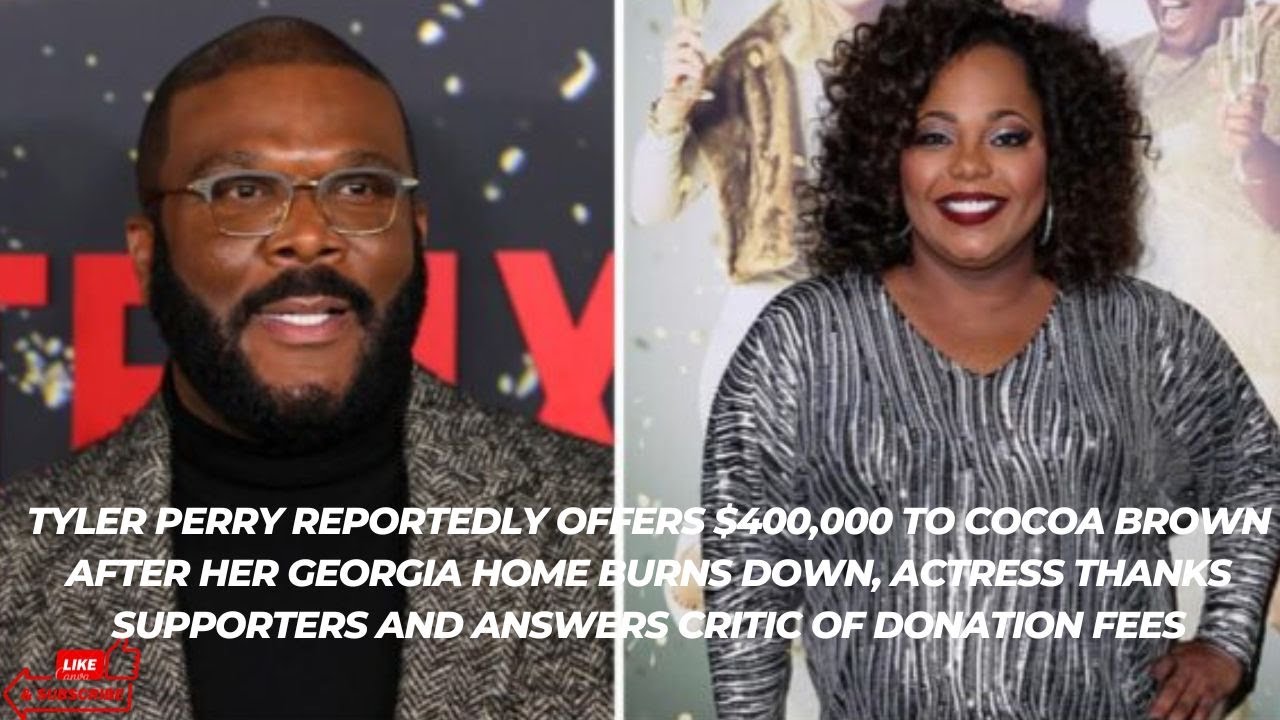 Tyler Perry Reportedly Offers $400,000 to Cocoa Brown After Her Georgia ...